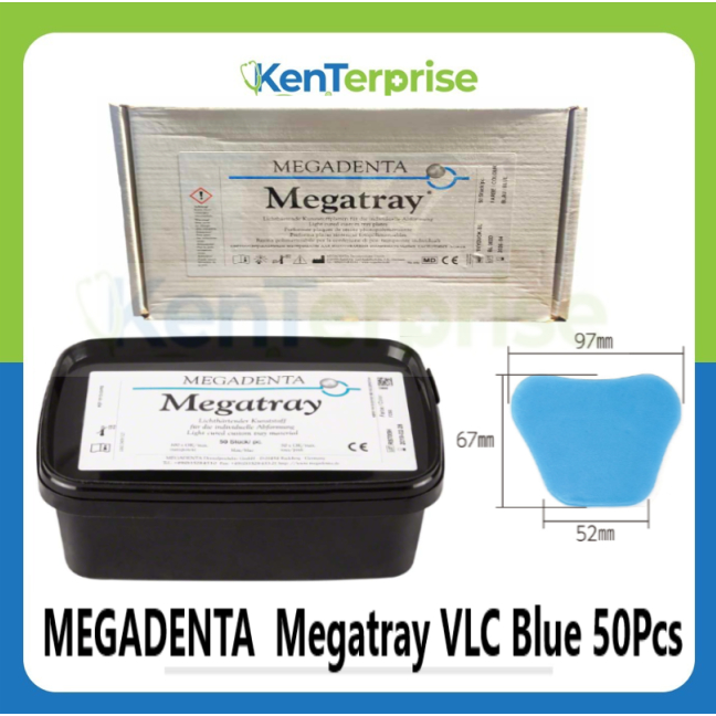 Dental MEGADENTA Megatray VLC Blue 50Pcs | Shopee Philippines