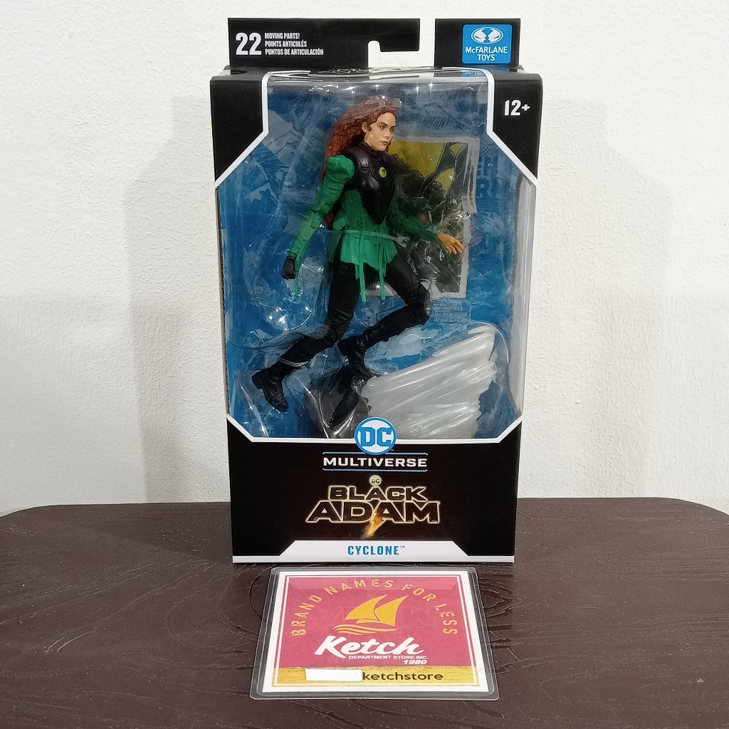 McFarlane DC Multiverse Cyclone Black Adam Movie action figure misb ...