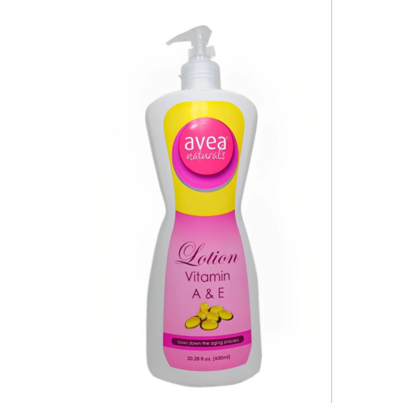 Avea Naturals Jumbo Lotion With Vitamin A And E 600ml | Shopee Philippines