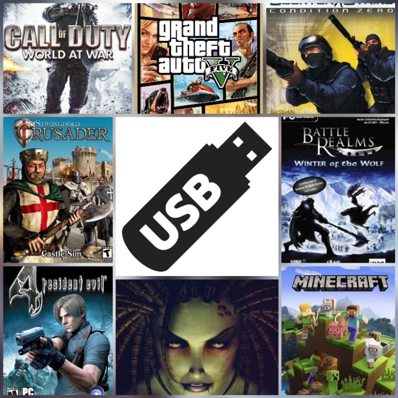 USB Games for PC Windows Laptop Desktop Games | Shopee Philippines