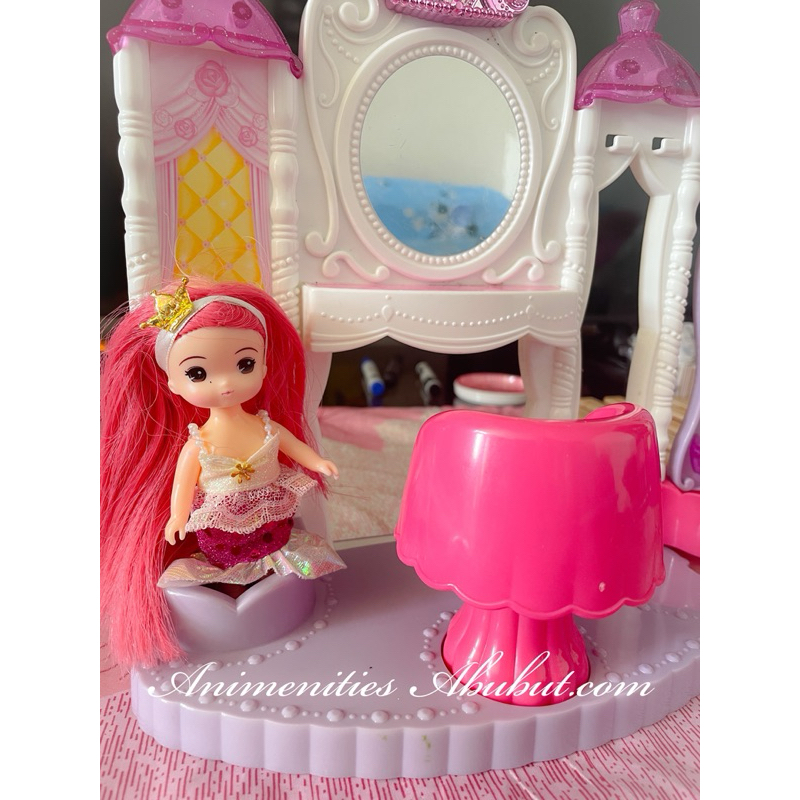 Miniature Mimi world doll with Vanity Play set As is Authentic with ...