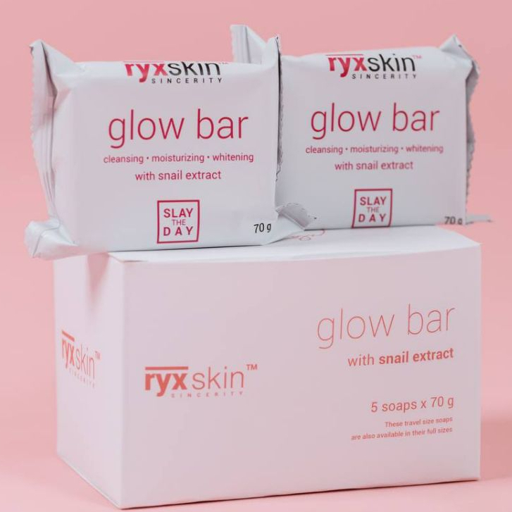 Ryx Skin Glow Bar with Snail Extract minis 70g [1box and per piece available] | Shopee Philippines