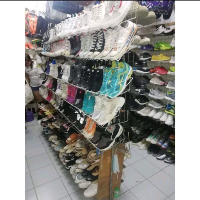 10pcs Slippers display rack shoe display rack for mesh wire | Shopee ...
