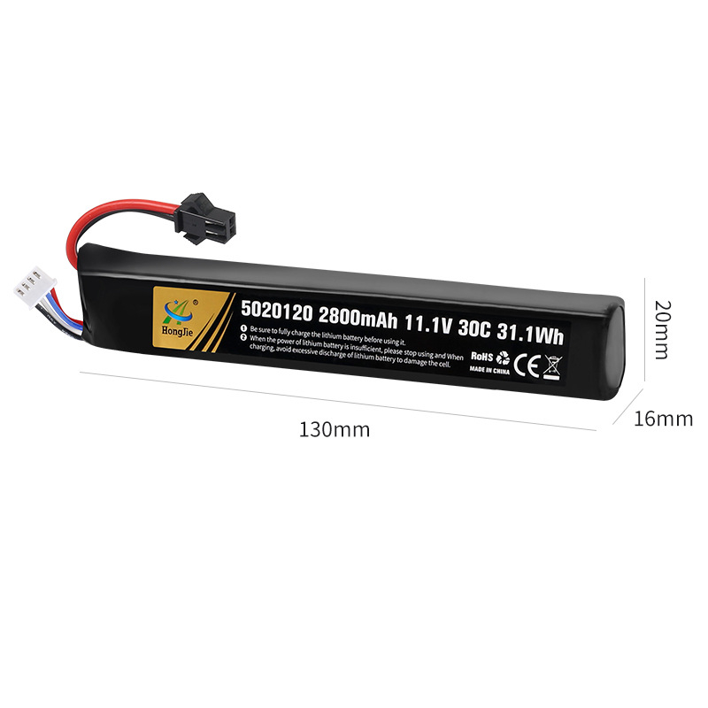 Lithium Battery 7.4V 11.1V 2800mAh 30C RC Lipo Battery Rechargeable High-Rate 3S Battery XT30 ...