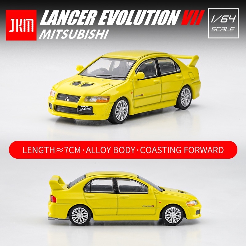 JKM 1:64 Scale MITSUBISH EVO 1 2 3 4 5 6 7 8 9 10 Lancer Evolution ...