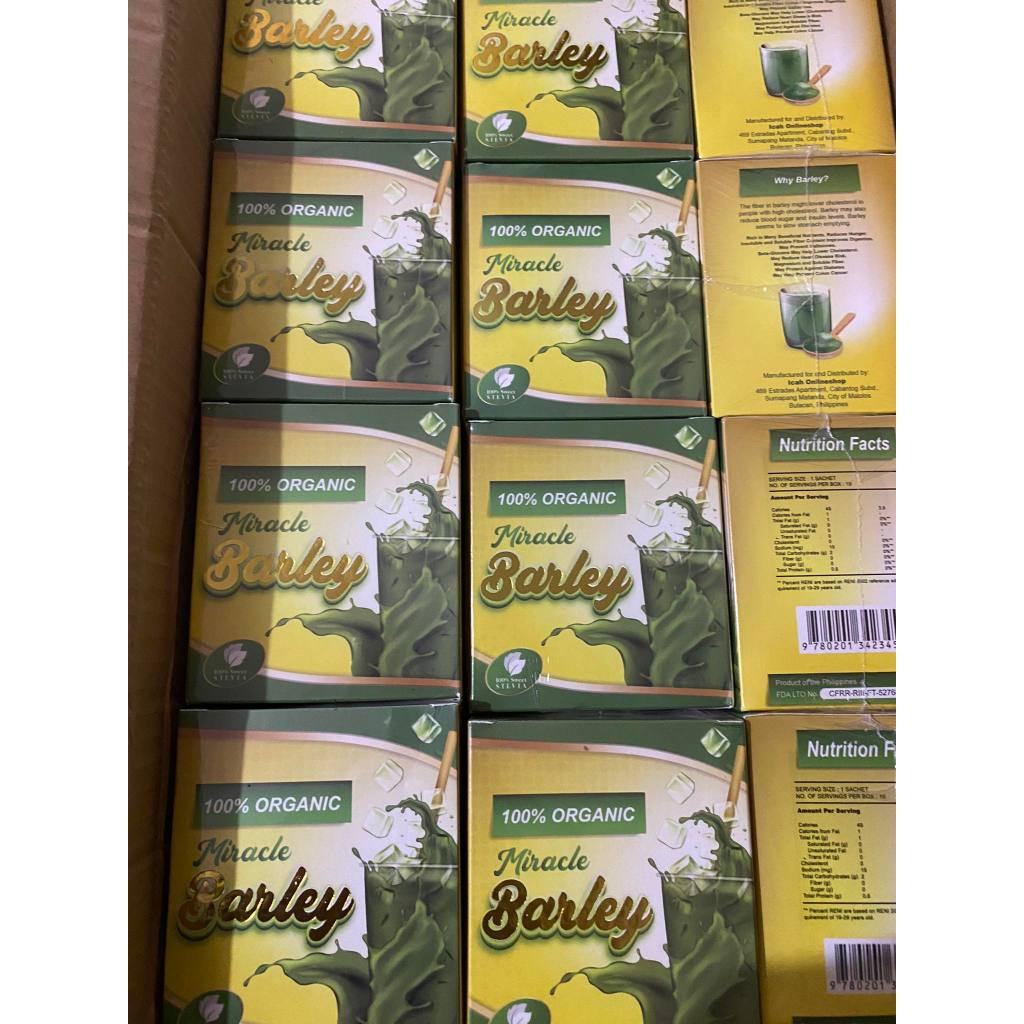 Miracle Barley Grass Juice 10 sachets | Shopee Philippines
