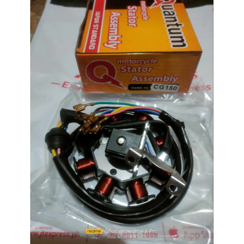 STATOR COIL CG150/LIFAN150 QUANTUM(BRAN) | Shopee Philippines