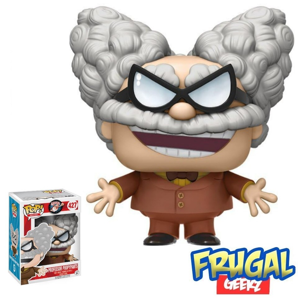 Funko Pop! Movies: Captain Underpants - Professor Poopypants Vinyl ...