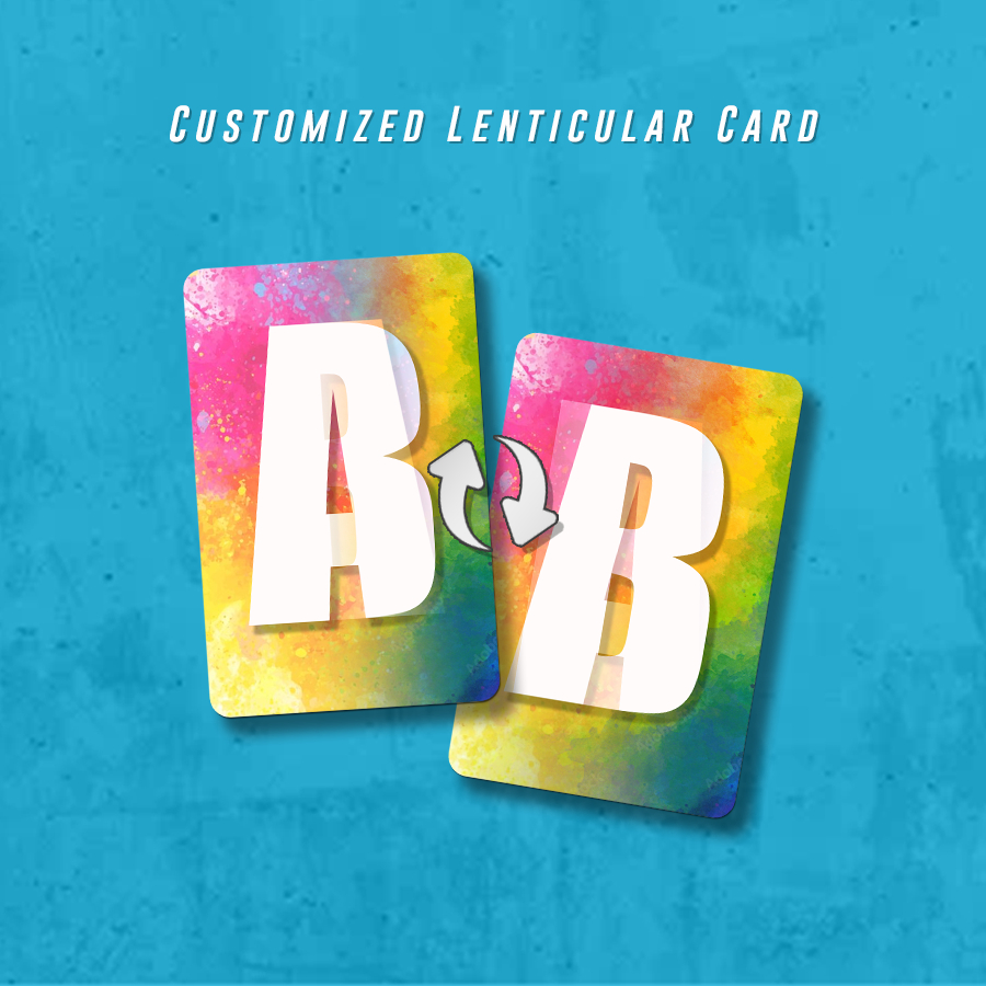 Customized Lenticular Photocards (Any Photo, Lenti K-pop Idol, Anime ...