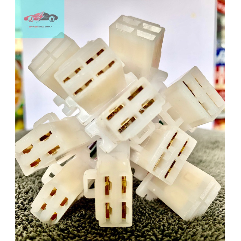Female Socket Terminal 4 pin Heavy Duty Japan wire | Shopee Philippines
