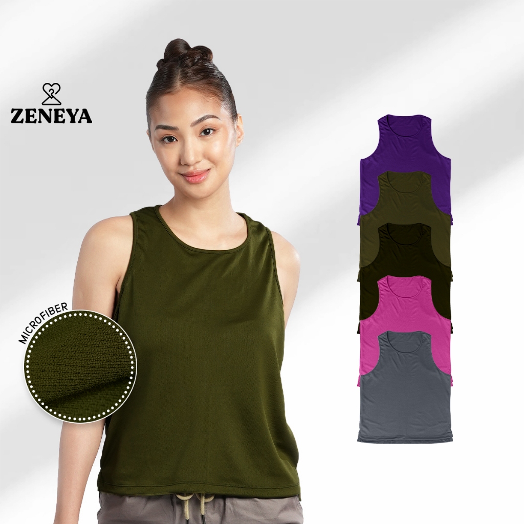 Zeneya Drifit Dri Fit Sando Racerback For Women Sleeveless Sportswear ...