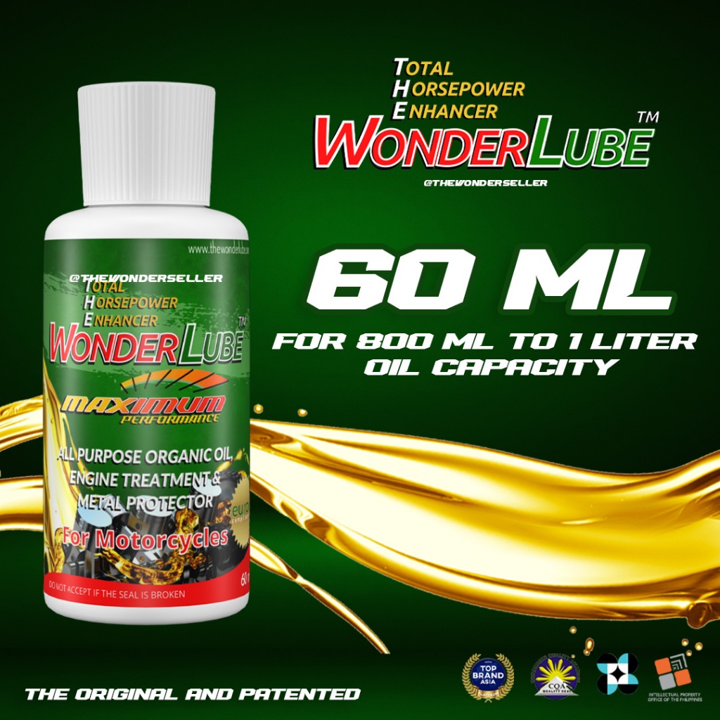 The Wonderlube Maximum Performance Oil Enhancer 60ML Oil Additive ...