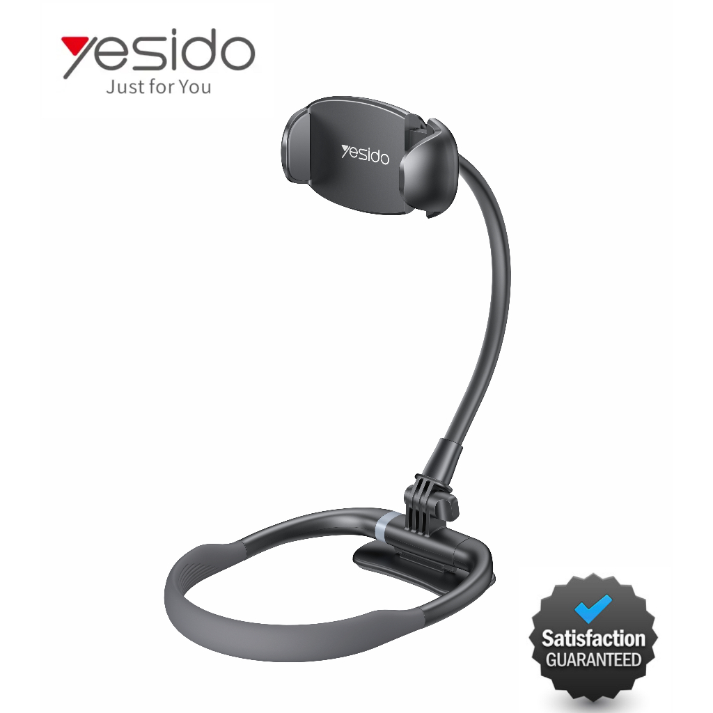 YESIDO C291/C80 Hands-Free Neck-Mounted Lazy Holder for Mobile Phones Multi-Purpose Cellphone ...