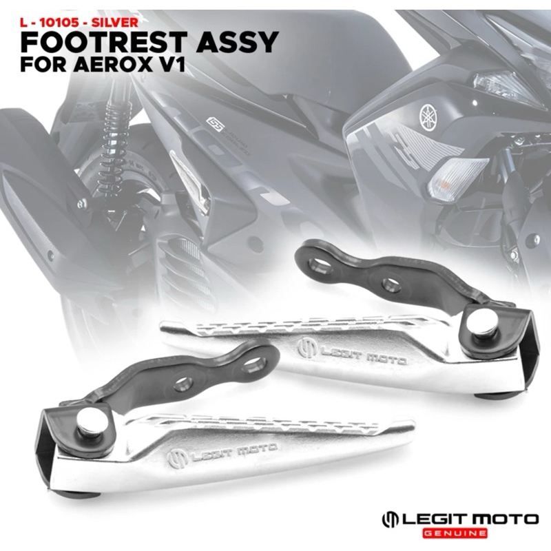 Aerox v1/ v2 rear footrest (SET) left and right | Shopee Philippines