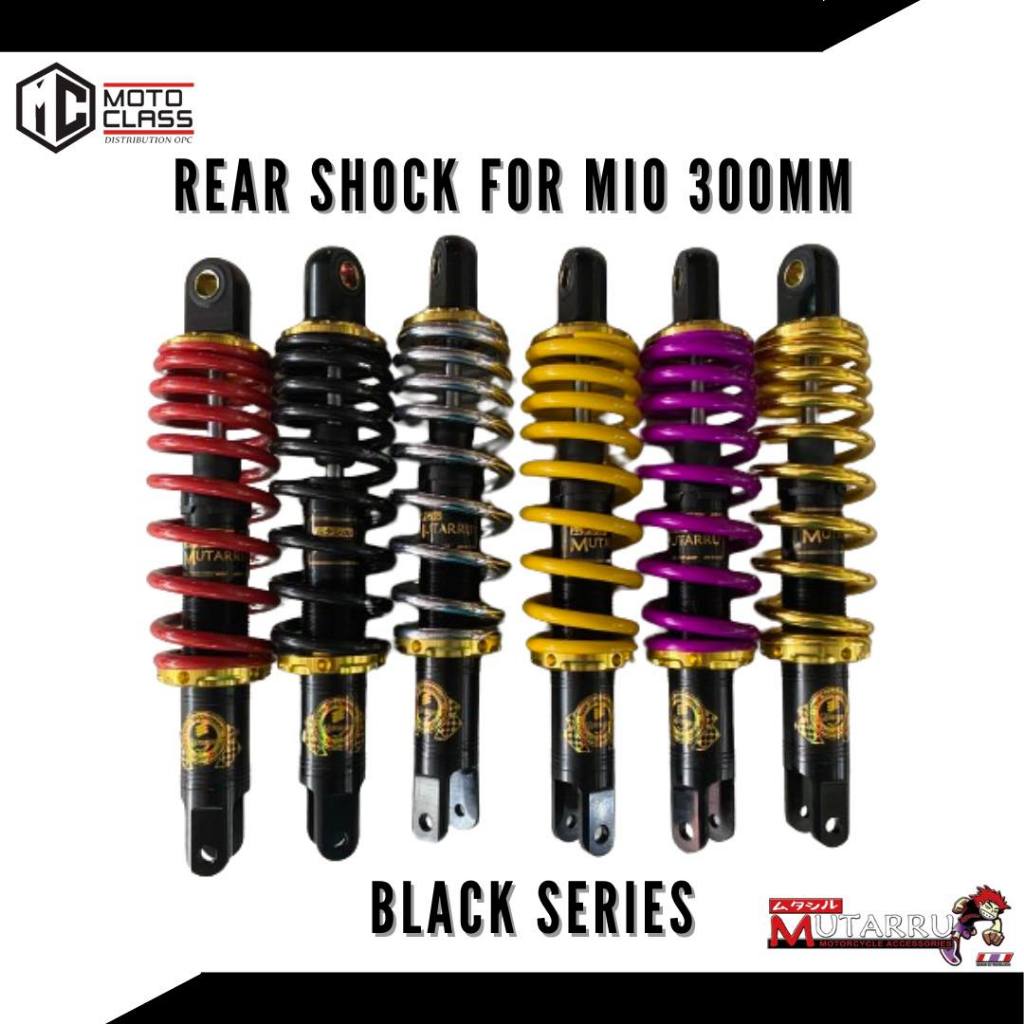 MUTARRU REAR SHOCK MIO 300MM BLACK SERIES | Shopee Philippines
