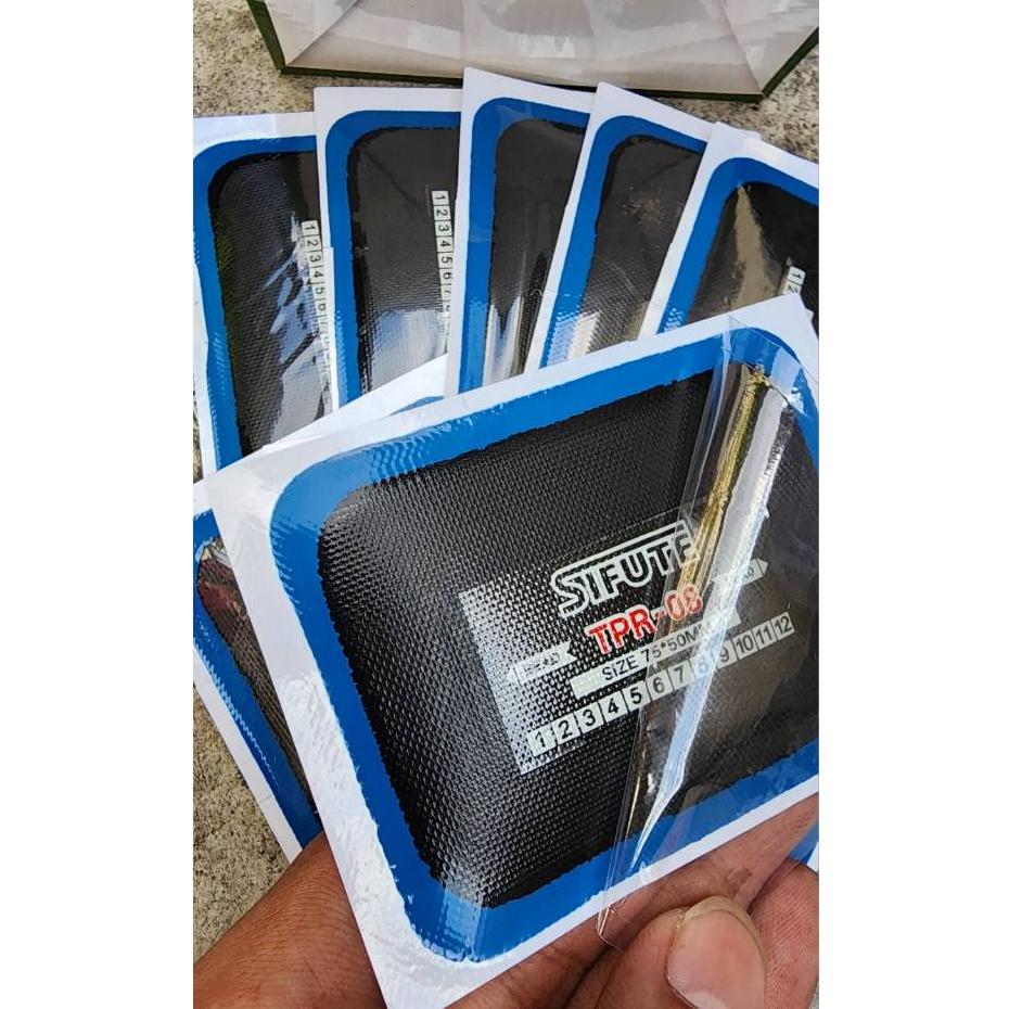 Vulcanizing Patch Radial patch Euro Style (75 x 50mm) (rectangle ...