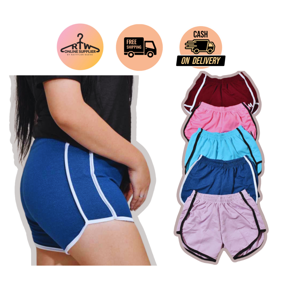 RTW JMF Kathryn Korean Shorts Trendy For Women's Daily Use Clothing Gym ...