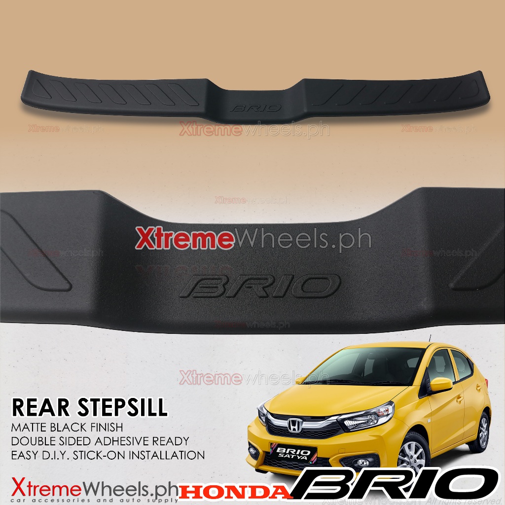 Honda Brio 2019 to 2024 Rear Stepsill / Bumper Step Sill Thailand Made ...
