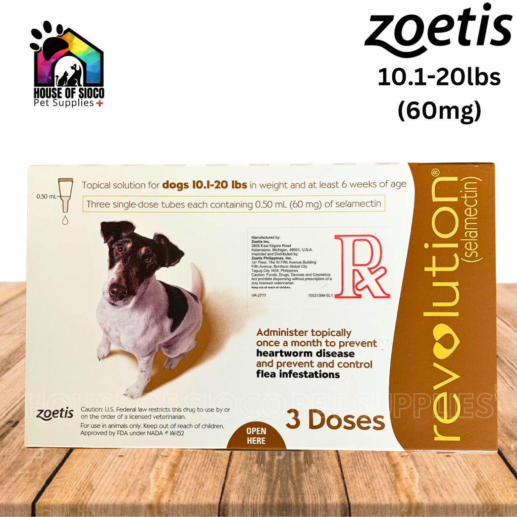 Revolution Topical Solution For Dogs 10.1-20lbs | Shopee Philippines