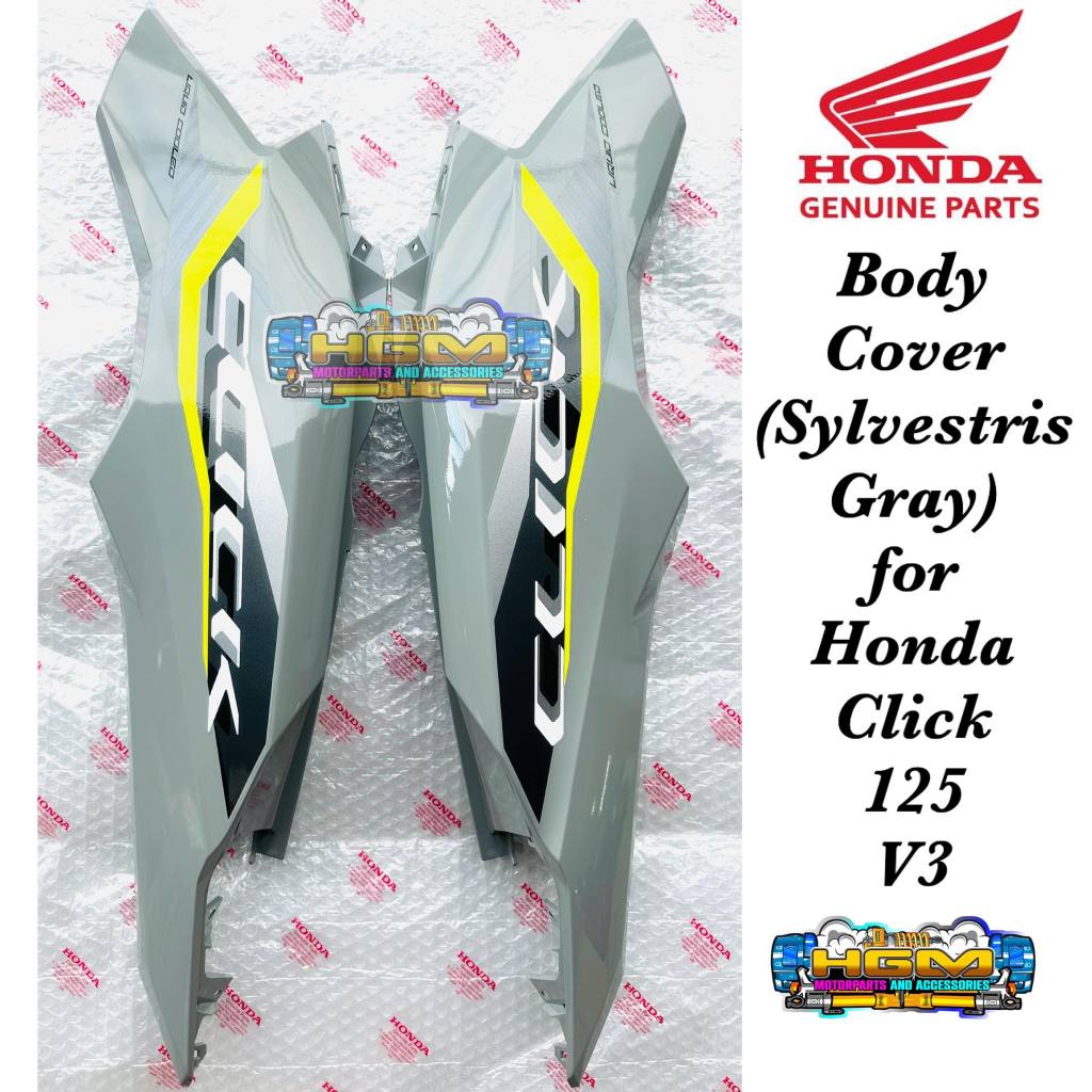 BODY SIDE COVER (SYLVESTRIS GRAY) HONDA CLICK 125i V3 | 83550-K2V-H20ZH ...