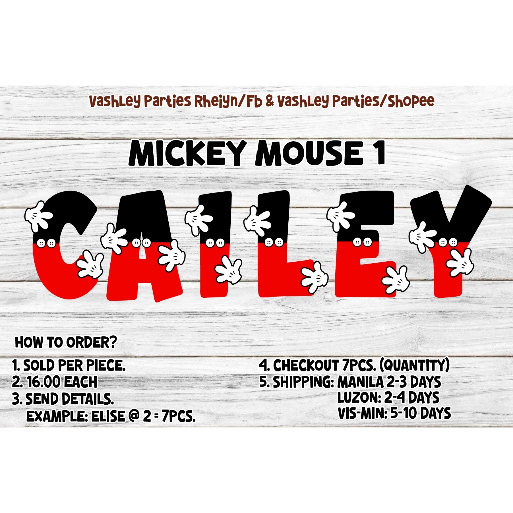Mickey Mouse Banners / Minnie Mouse Banner / Personalized Banner ...