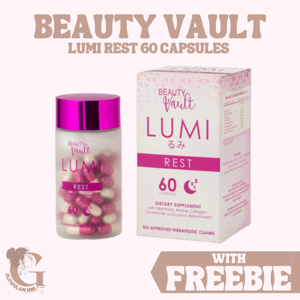 LUMI Rest 60 Capsules by Beauty Vault | Shopee Philippines