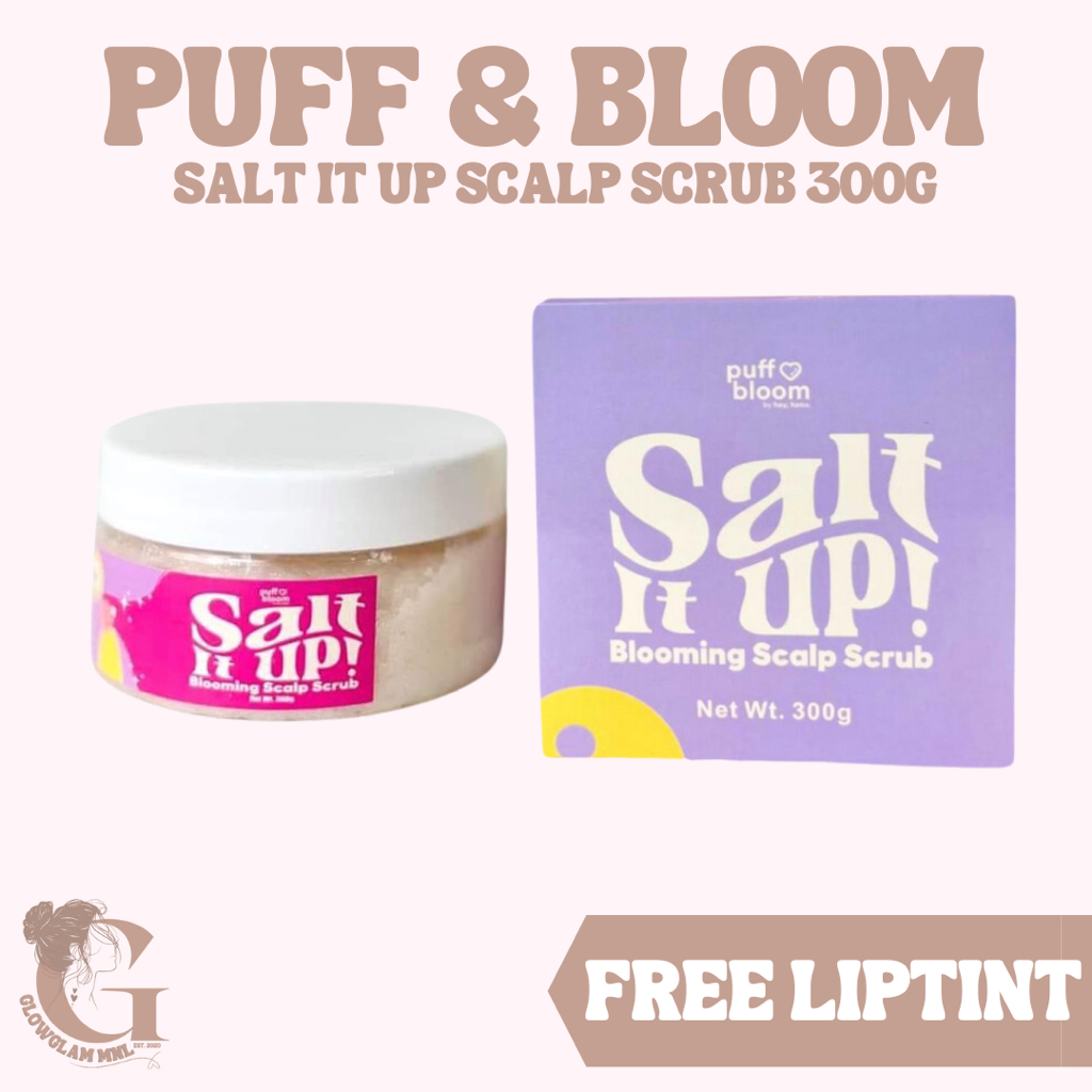 Salt It Up Blooming Scalp Scrub 300g by Puff & Bloom (JUNE 2025 EXPIRY ...