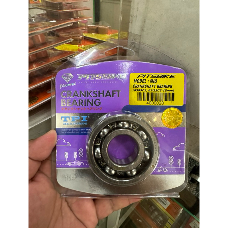 PITSBIKE CRANKSHAFT BEARING MIO 6305C3 63/22C3-15mm | Shopee Philippines