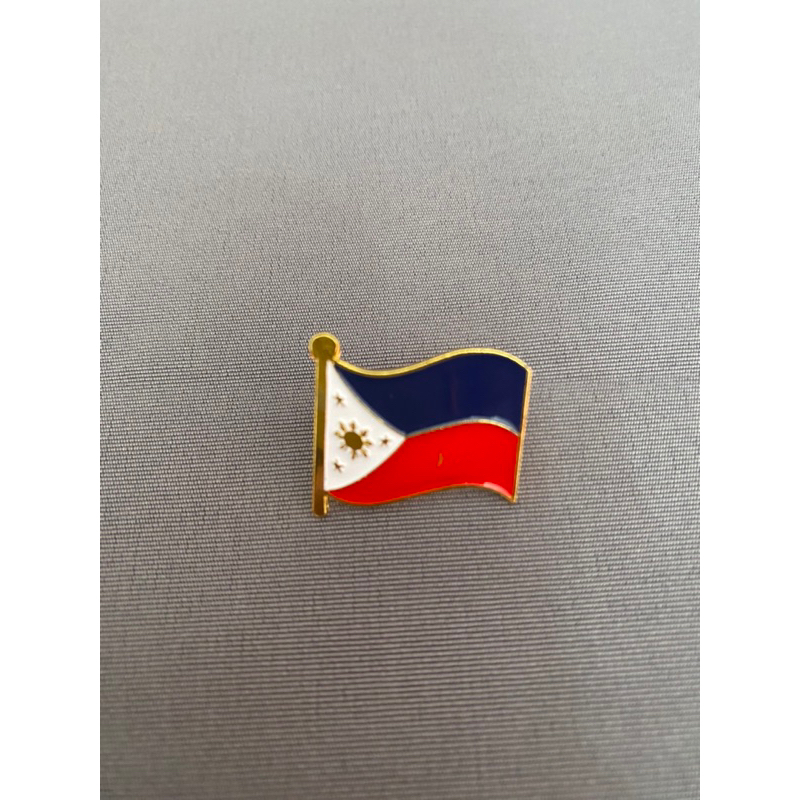gold collar flag pin | Shopee Philippines