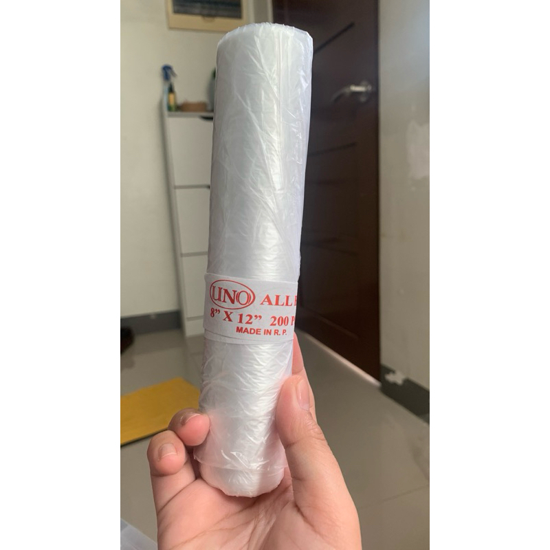 8x12 Roll Bag Plastics Labo 200pcs | Shopee Philippines