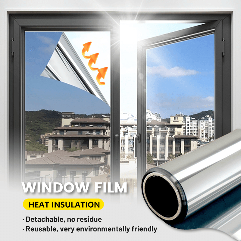 Window Film Glass Sticker Blockout Window Shade Bedroom Sunscreen ...