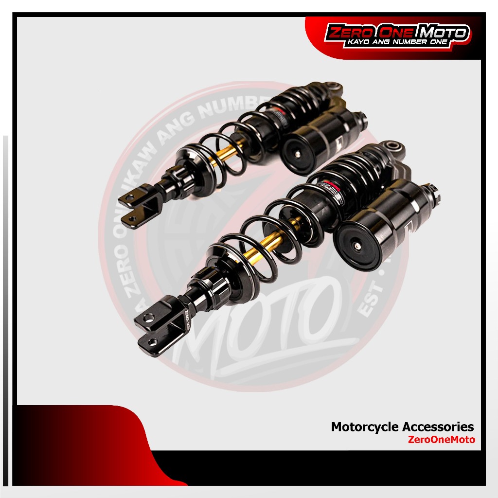 Z1 Moto Race Power Rear Suspension Dual Shocks 365MM Fit For | PCX 150/ ...