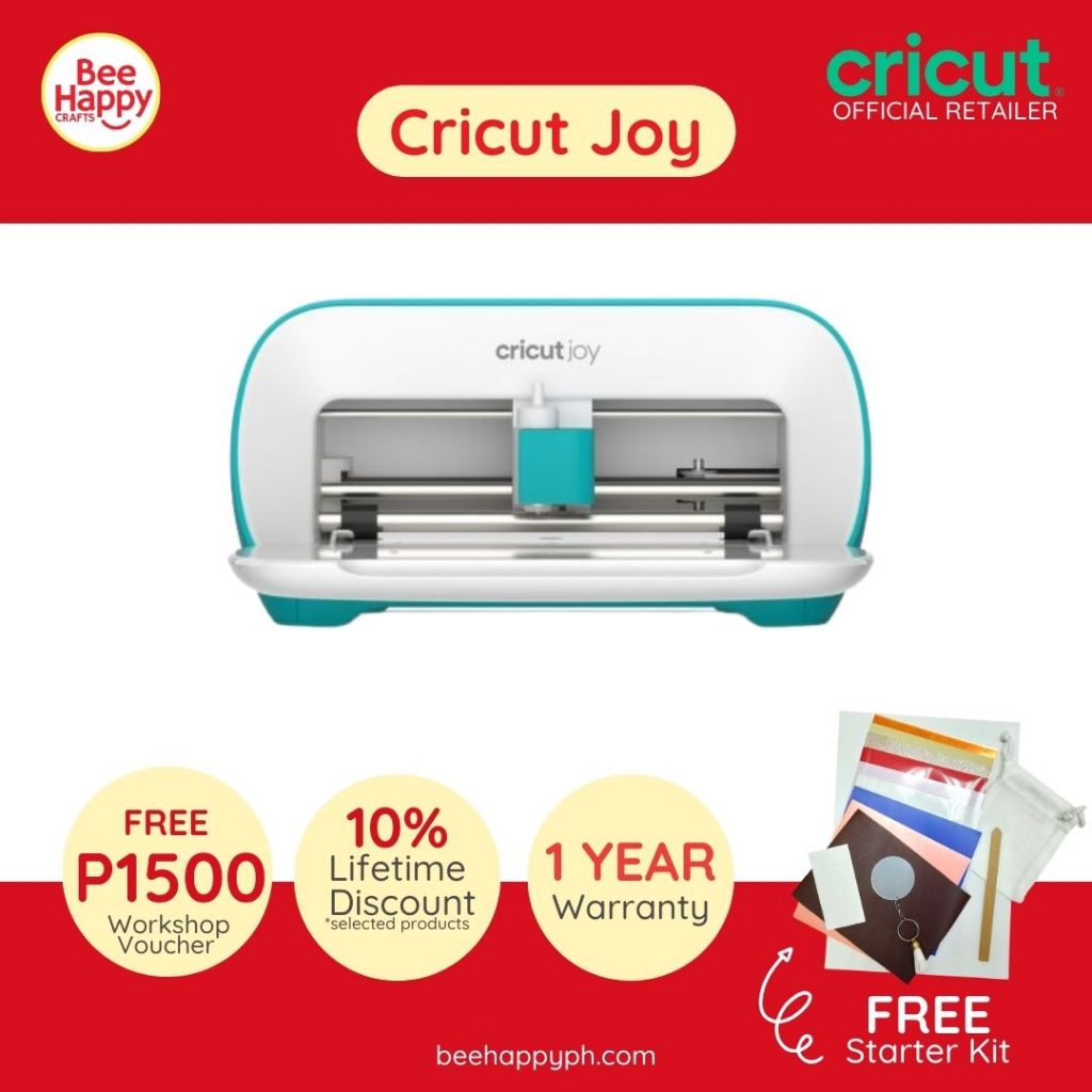 Cricut Joy Portable and Compact DIY Cutting Machine + Free Starter Kit ...