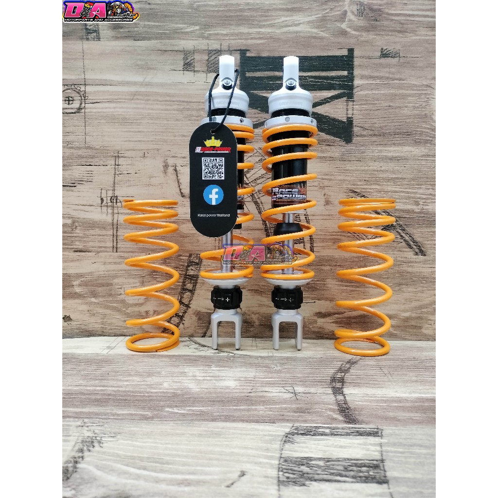 Race Power Adjustable Motorcycle Rear Shock Nmax v1 v2 / Aerox v1 v2 ...