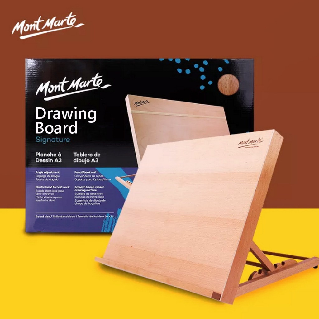 Mont Marte A3 size DRAWING BOARD (47 x 36.2 cm) or 14.2 x 18.5 inches ...