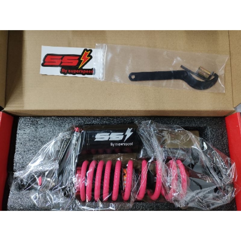 SUPERSPEED 300MM REAR SHOCK WITH CANISTER FOR MIO 110/125 | Shopee ...