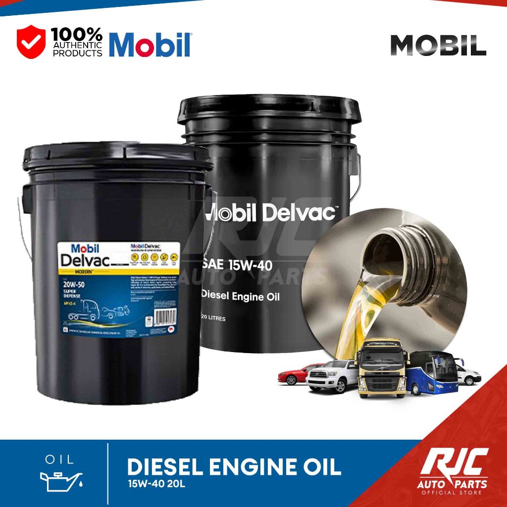 Mobil Delvac MX 15w-40 Diesel Engine Oil 20 Liters 20L | Shopee Philippines