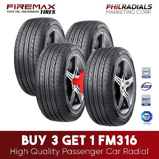 Firemax 205/65R15 95V FM316 Quality Passenger Car Radial Tire BUY 3 GET ...