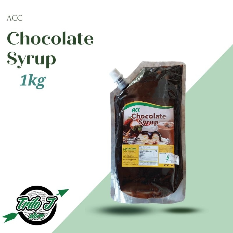 Chocolate Syrup (ACC) Sweet Baking Dessert by 1kg | Shopee Philippines