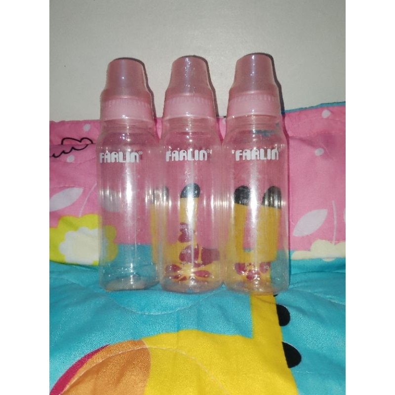 FARLIN TRANSPARENT BOTTLE 3PCS (8oz/240ml) sealed no box | Shopee ...