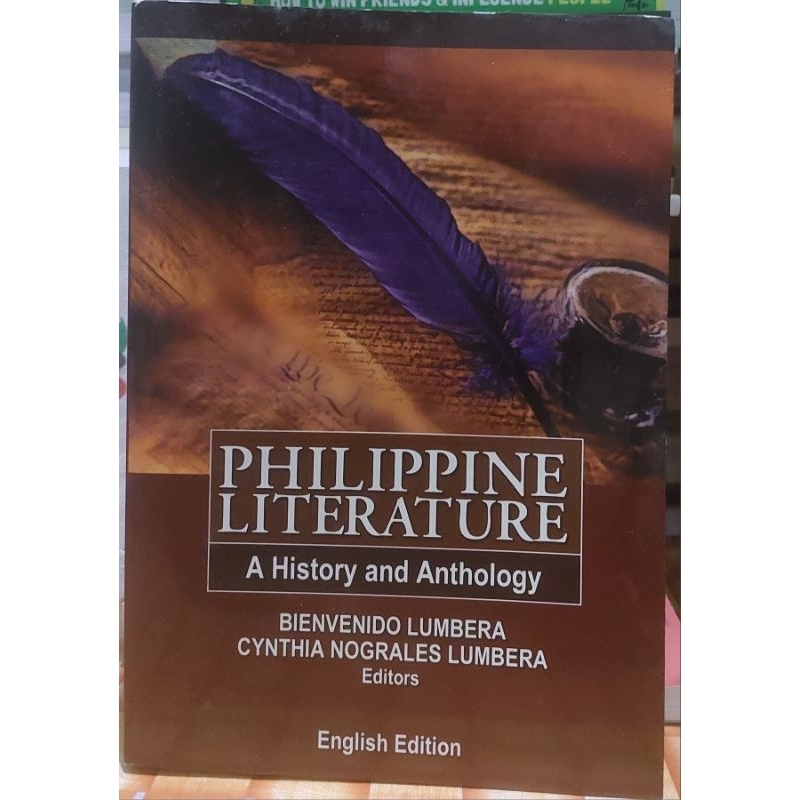 Philippine Literature: A History and Anthology English Edition | Shopee Philippines