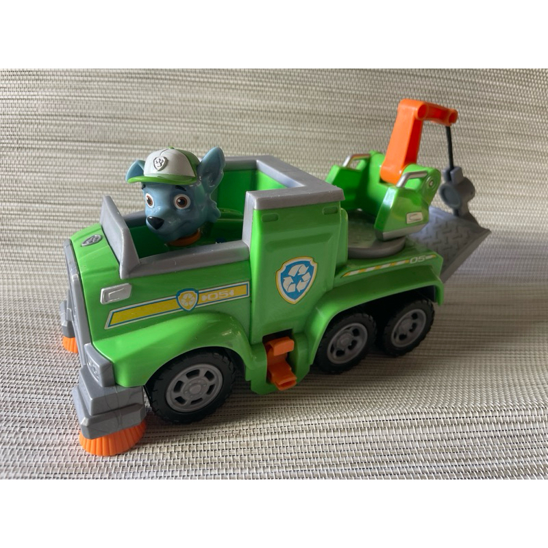 Paw Patrol Rocky Garbage Truck Vehicle Toy | Shopee Philippines