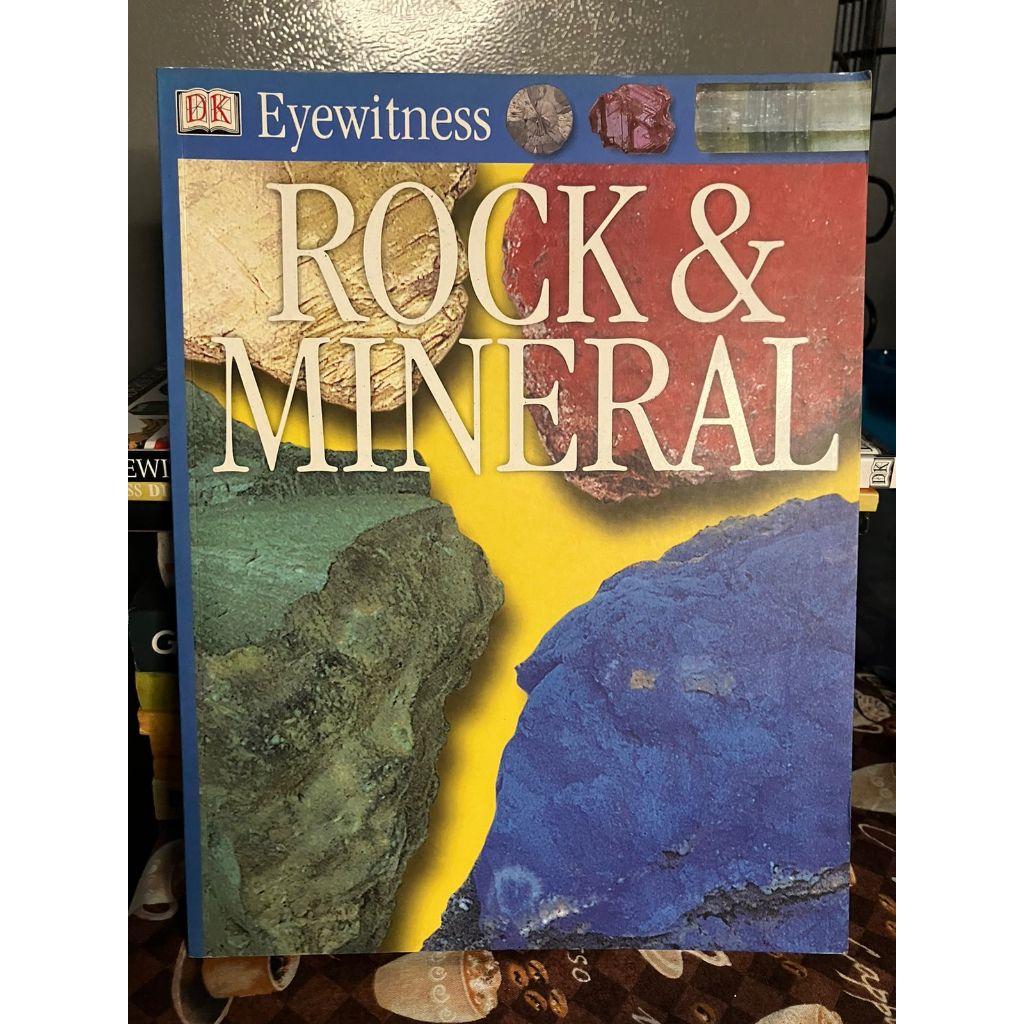 DK Rock Mineral Dorling Kindersley Eyewitness Natural History Museum 2002 | Shopee Philippines