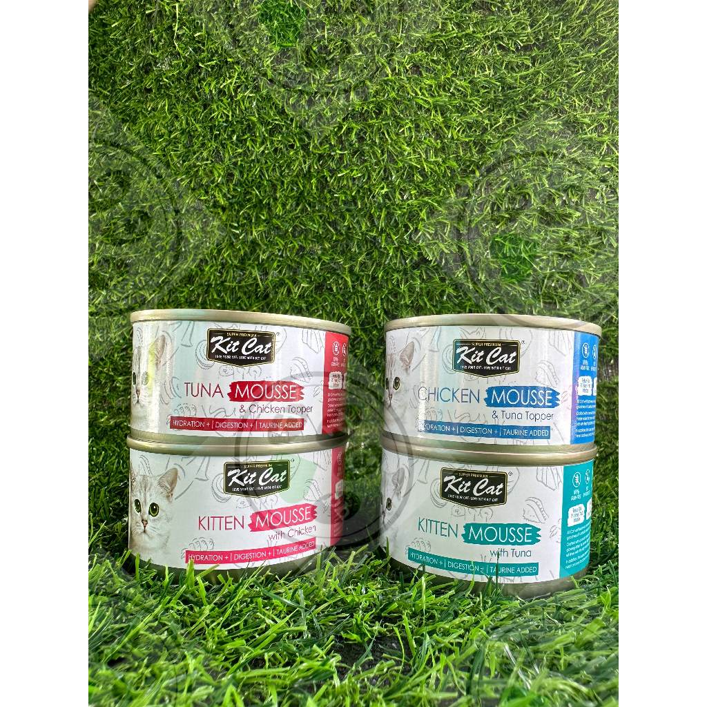 Kit Cat Mousse Cat Can Food 80g | Shopee Philippines