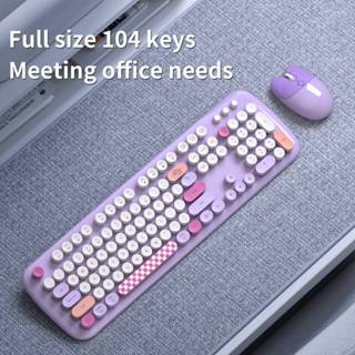 MOFii GEEZER Zero Cute Compact Wireless Keyboard and Mouse Combo Plug ...