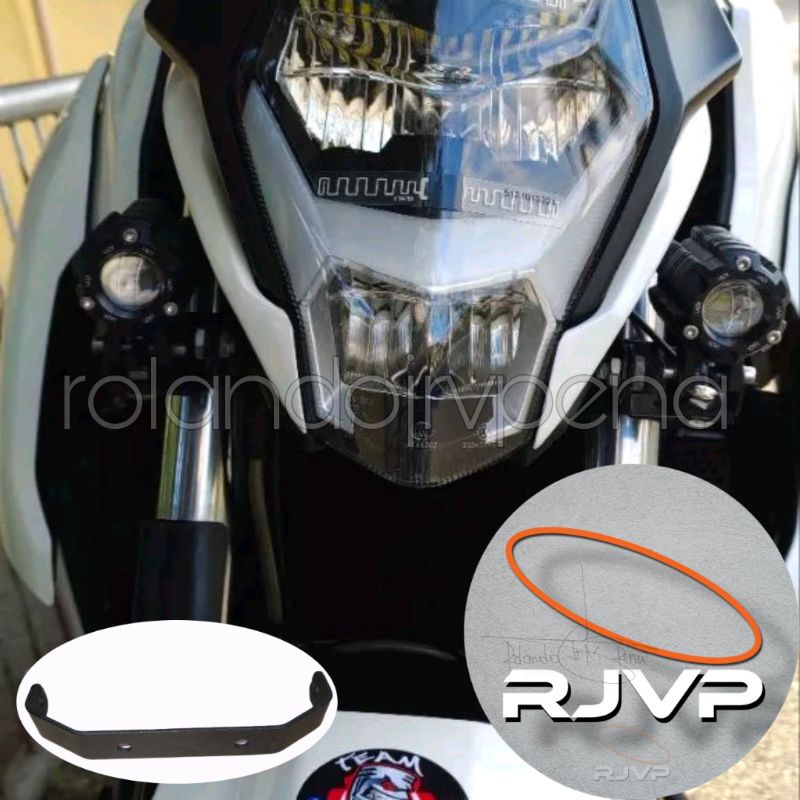CF Moto NK400 / NK 400 V2, V3 MDL Bracket Mini Driving Light Bracket ...