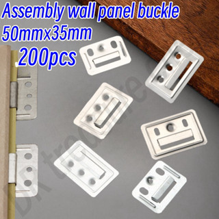 200pcs Wall Cladding Clip/Wpc Wall Fluted Panel Clip/fluted panel clip ...