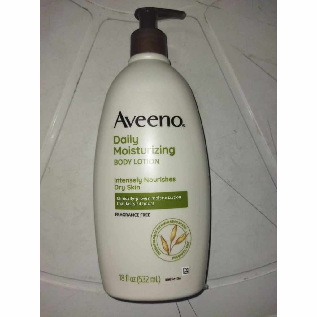 Aveeno Daily Moisturizing Body Lotion 18 fl oz (532 mL) | Shopee ...