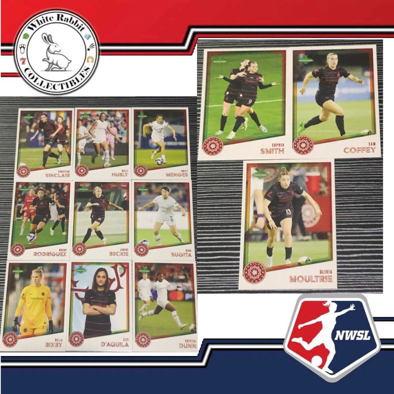 NWSL PARKSIDE 2023 Vol 1 - Portland Thorns FC Cards Sophia Smith ...