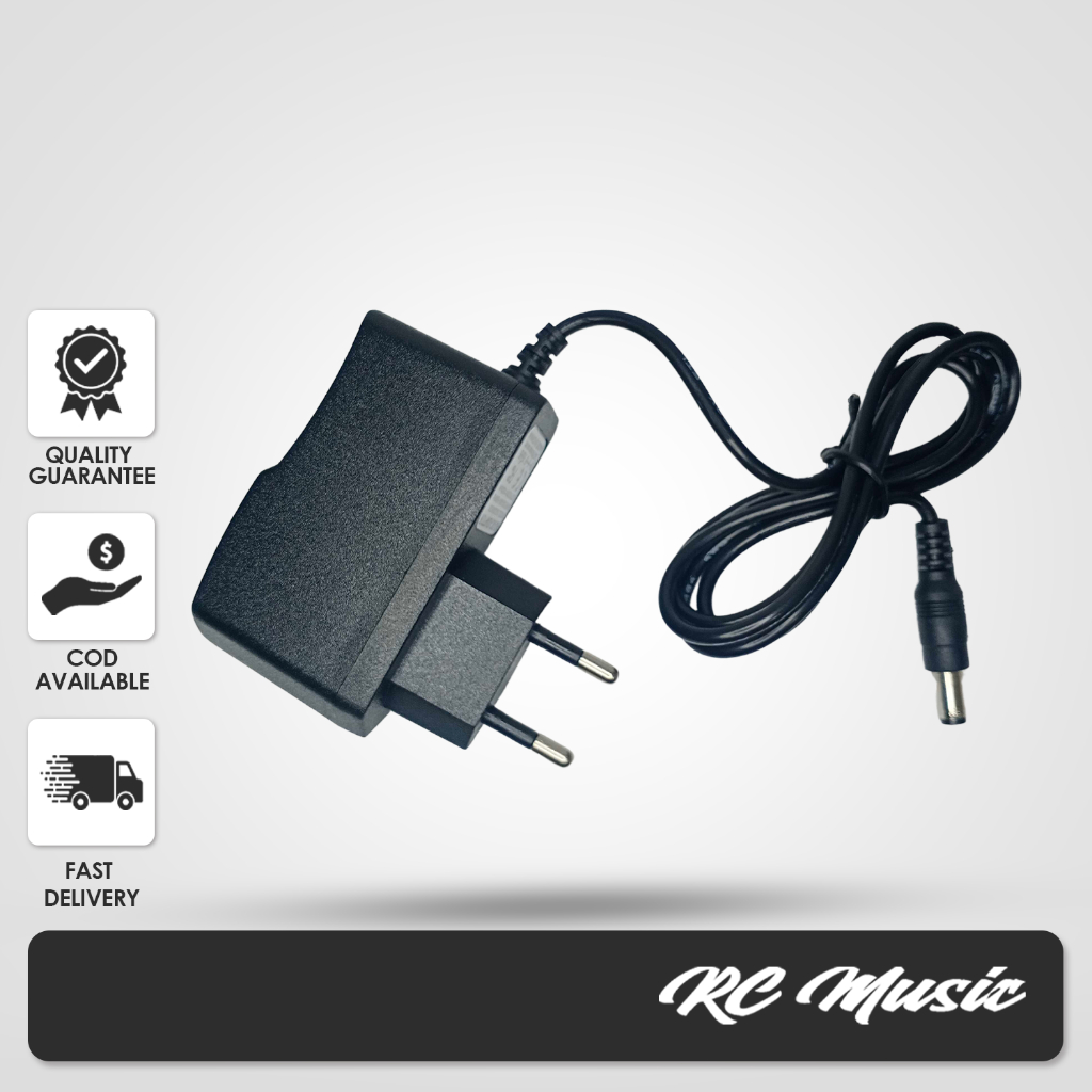 RC Music AC-DC 9V 500mA 1000mA 1A Power Supply Adapter UE Plug Guitar ...